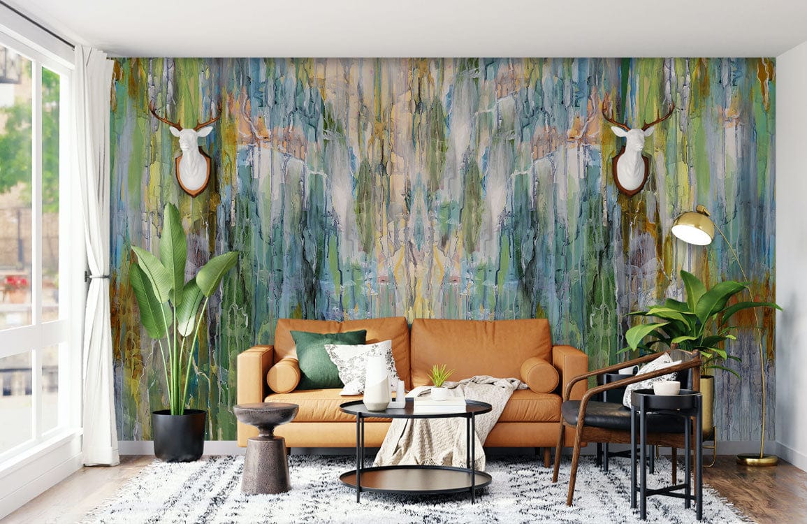 Colorful Transparent Plastic Wall Murals | Ever Wallpaper UK