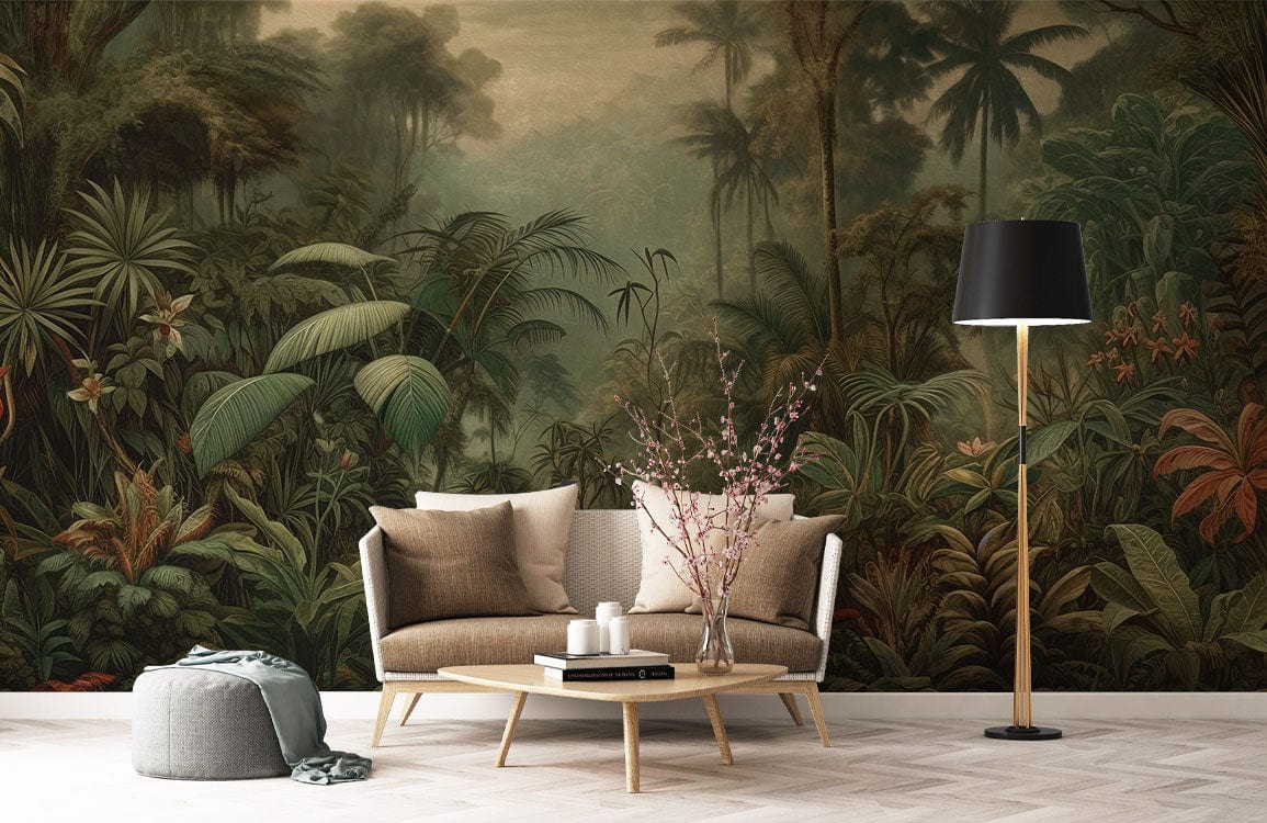 Forest Mural Wallpaper & Jungle Wall Murals | Ever Wallpaper Design